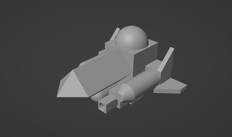 Gummi Ship Kingdom Hearts 3D Printable Files - Etsy