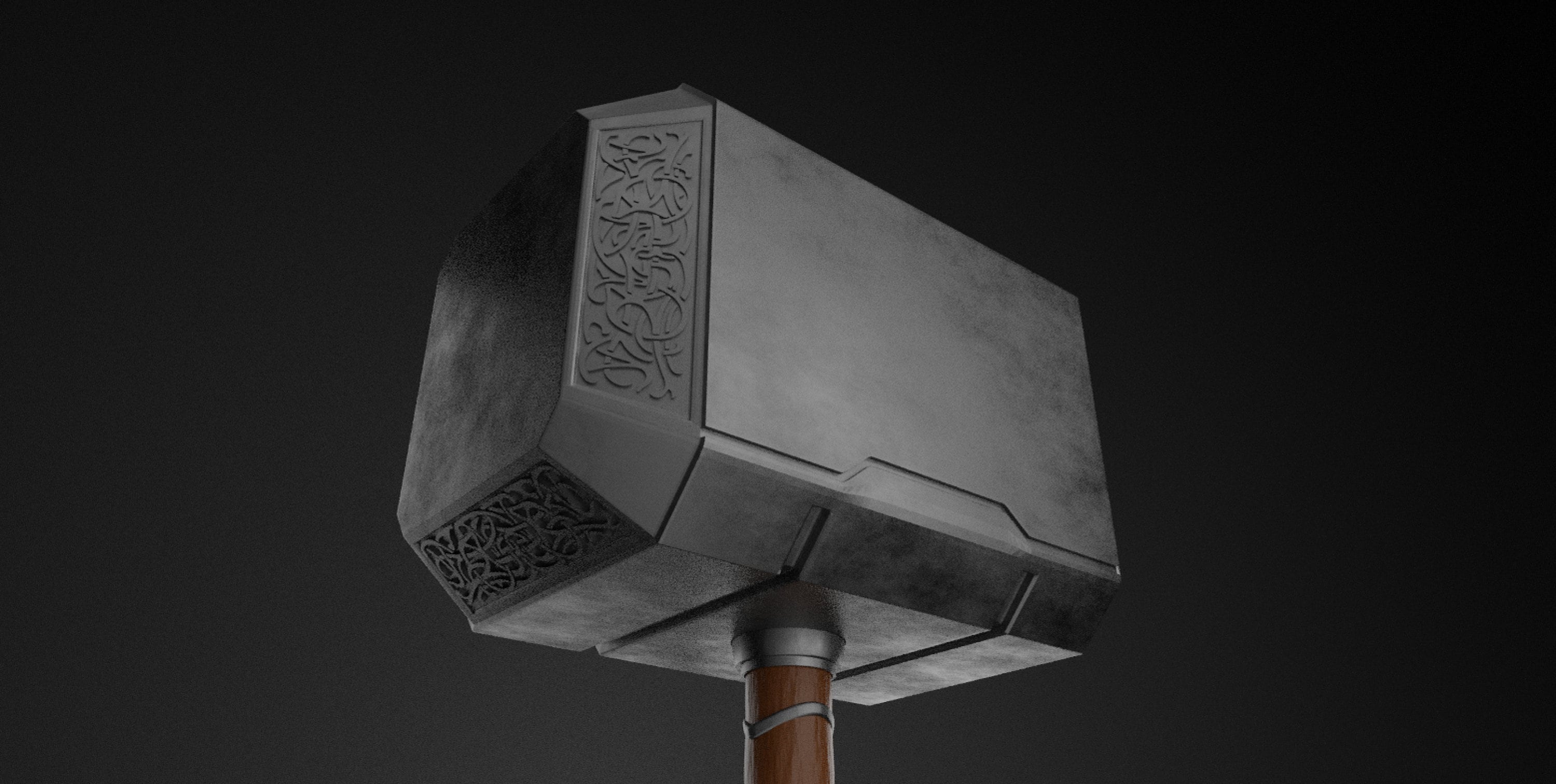 Thor Hammer Mjolnir 3D Printable Files Accurate Version - Etsy UK