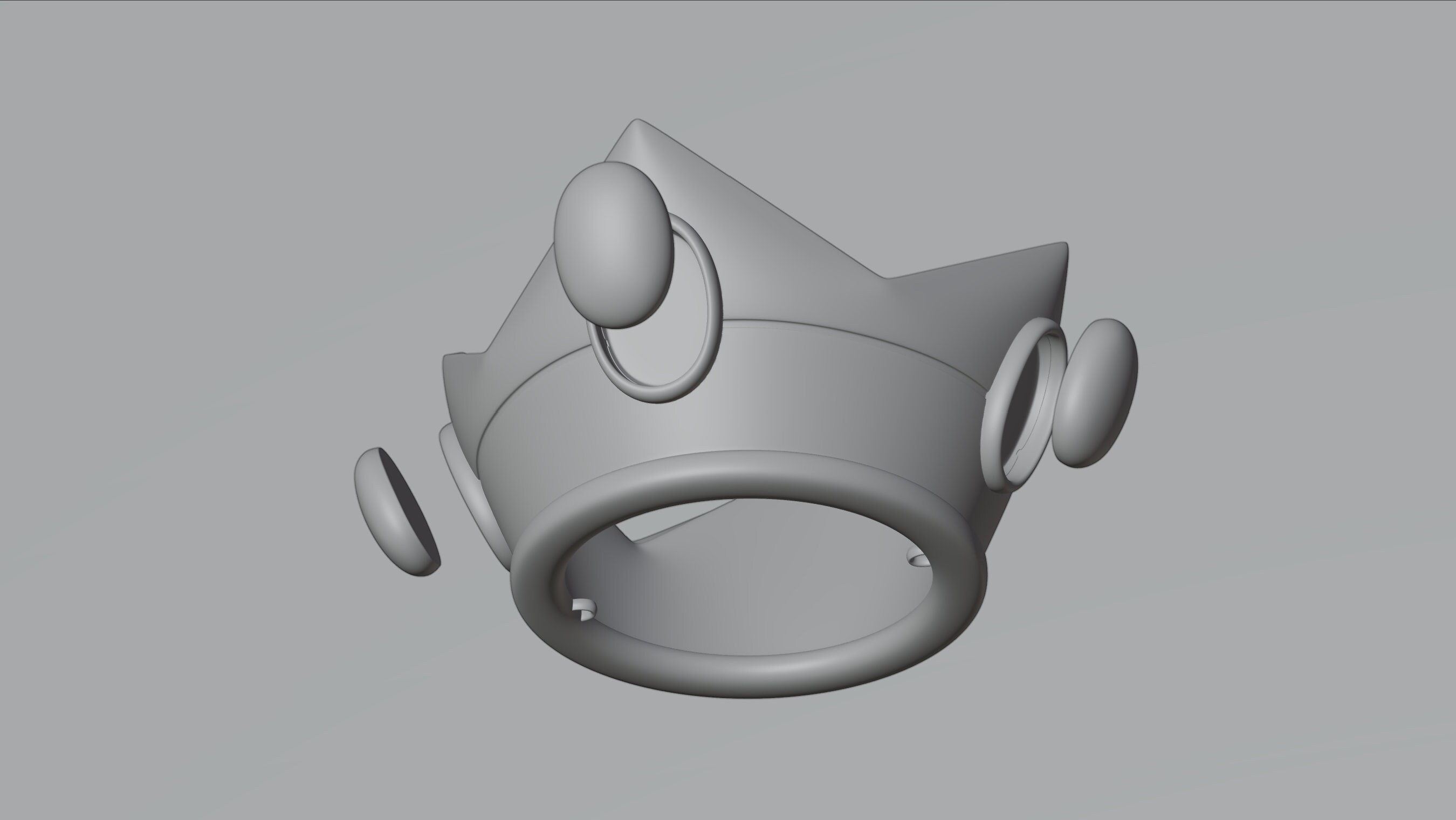 Princess Peach Crown 3D Printable Files - Etsy México