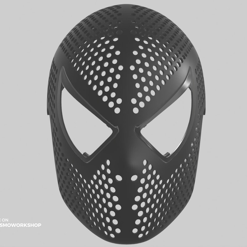 Spiderman Face Shell - Etsy