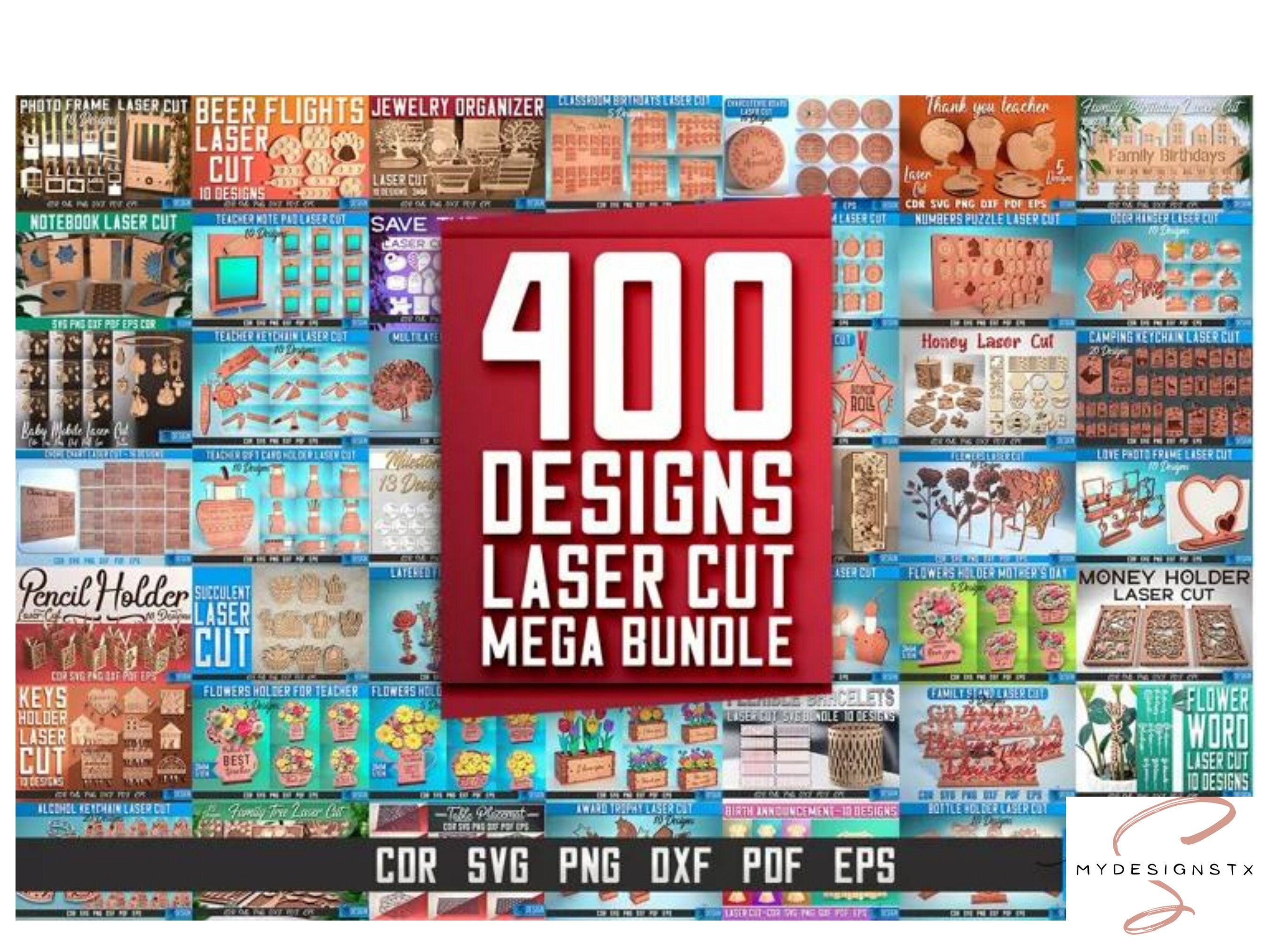 Laser Cut Mega Bundle SVG Laser Cutting Wood Laser Engraved - Etsy ...