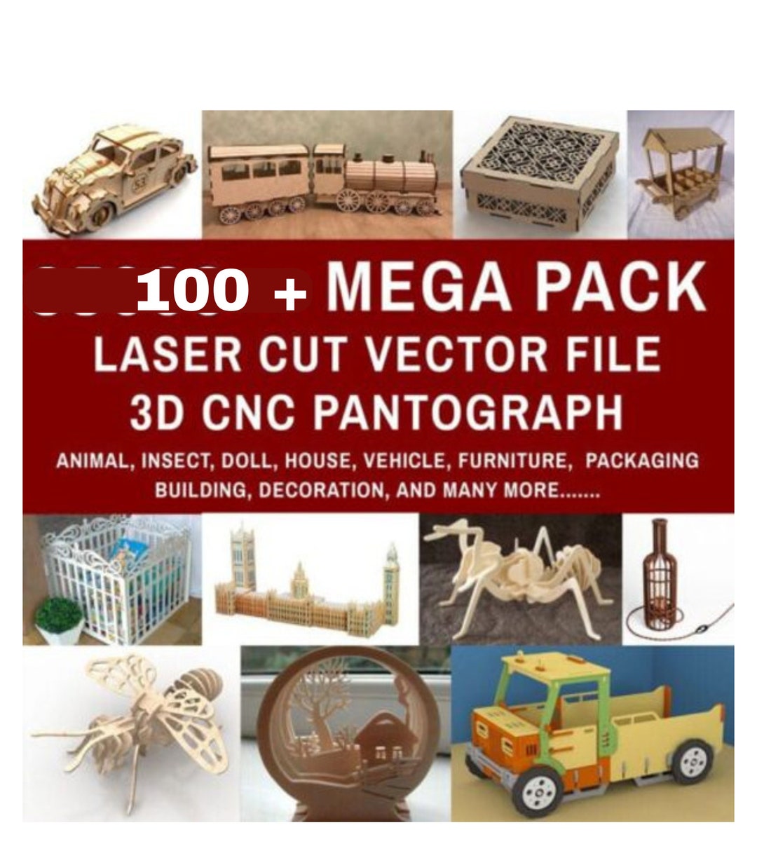 This Laser Cut Vector DXF CDR CNC File is for Router and Plasma Cutting ...