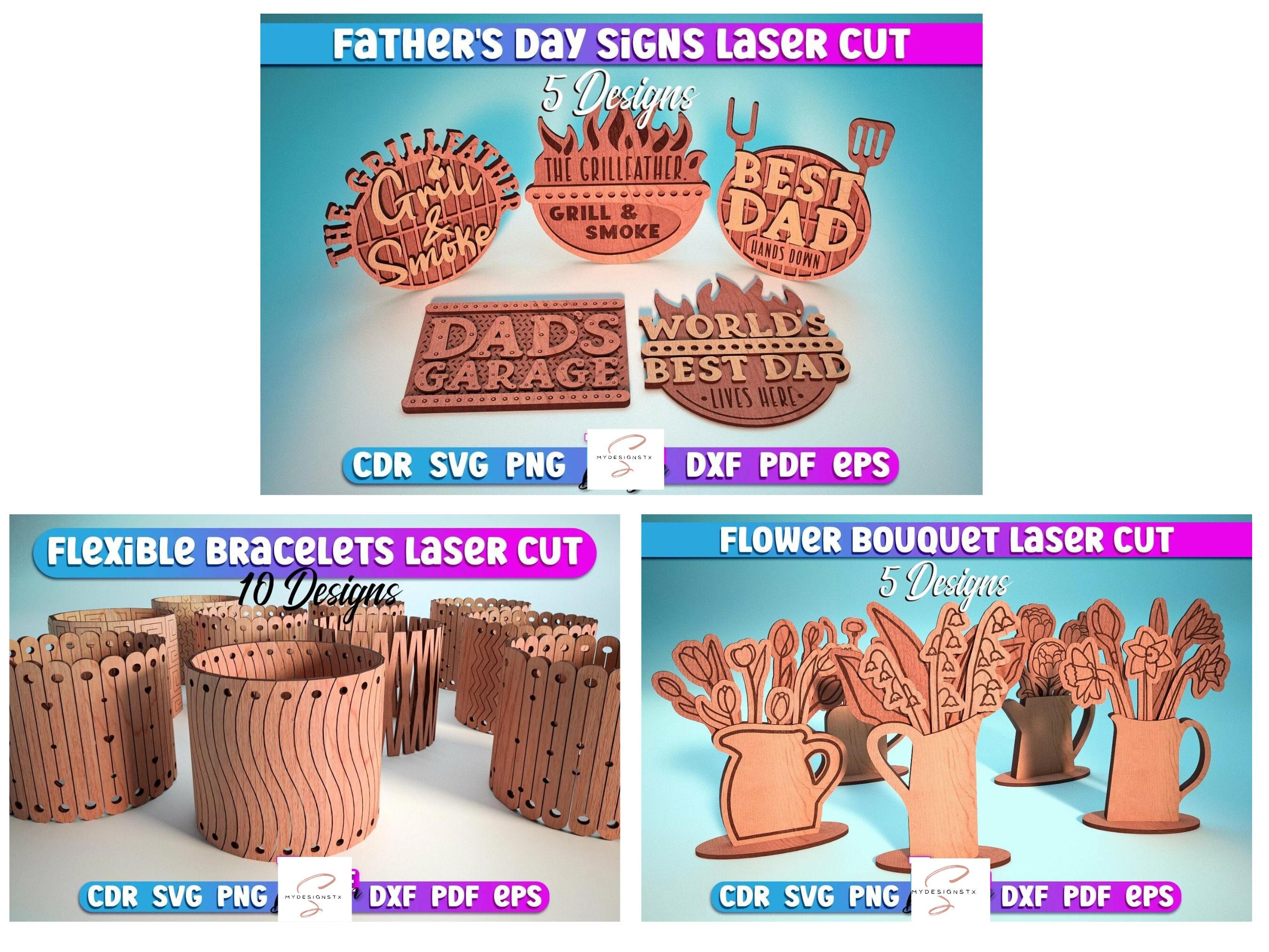 Laser Cut File Mega Bundle 400 SVG Template Designs Digital Download - Etsy