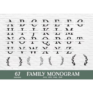 Split Monogram Wedding Letter T Shirt Bridesmaid Gift Custom Monogram ...