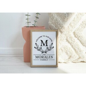 Split Monogram Wedding Letter T Shirt Bridesmaid Gift Custom Monogram ...