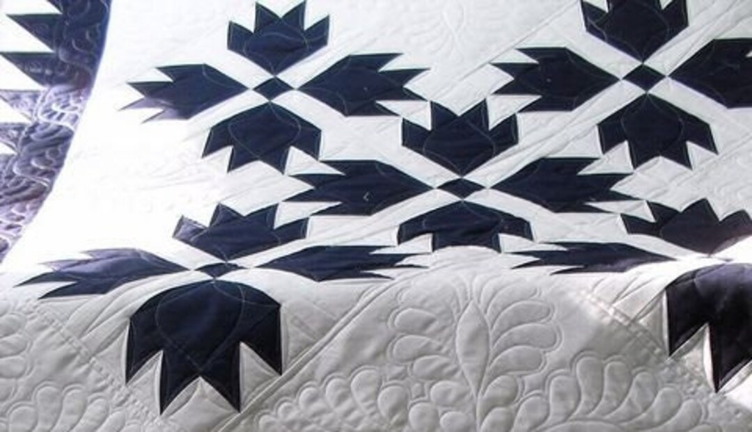 Bear Paw Block Pattern, PDF Quilt Block Pattern, Download Quilt Pattern ...