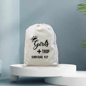 Girls Trip Survival Kit Hangover Kit Bachelorette Party-girls Night ...