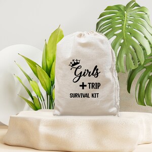 Girls Trip Survival Kit Hangover Kit Bachelorette Party-girls Night ...