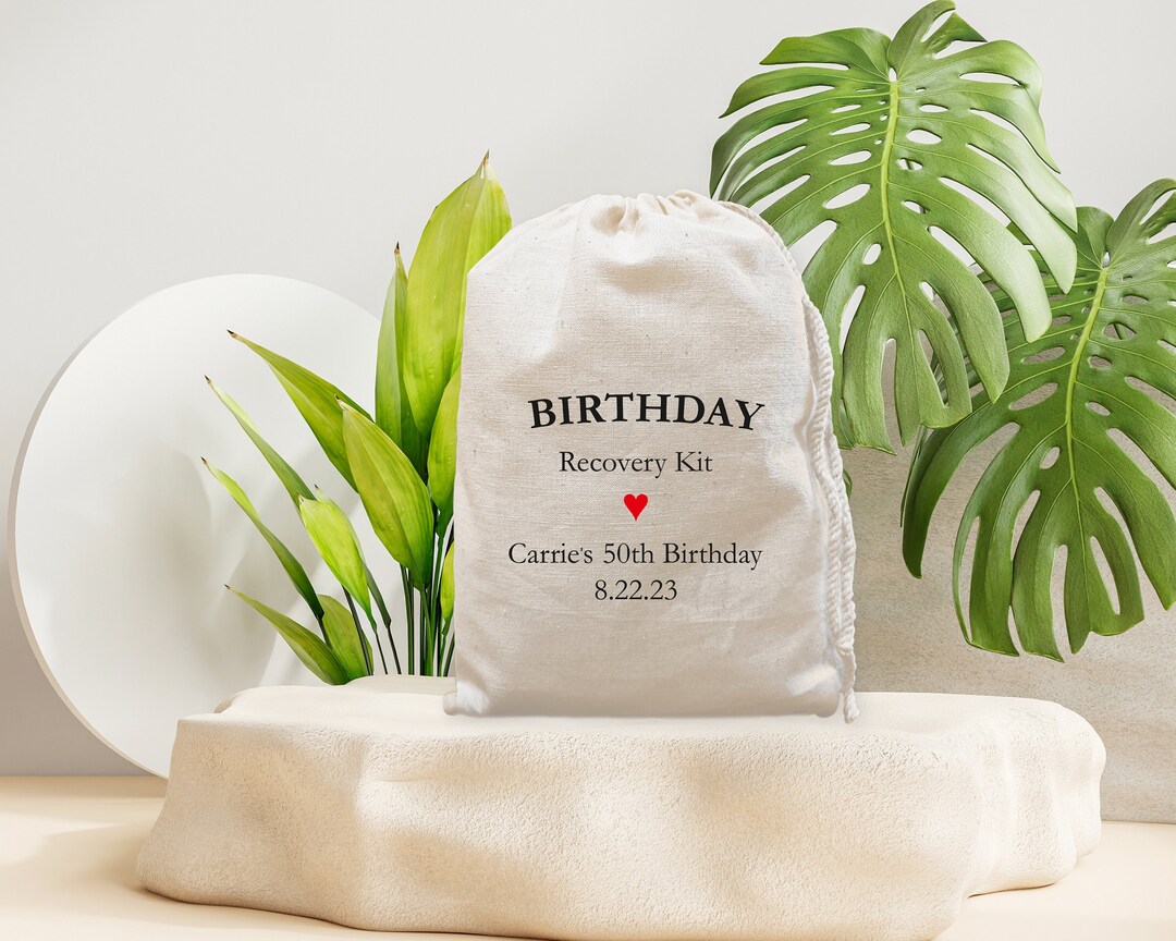 Recovery Kit, Hangover Kit, Birthday Recovery, Birthday Bags, Kids Gift ...