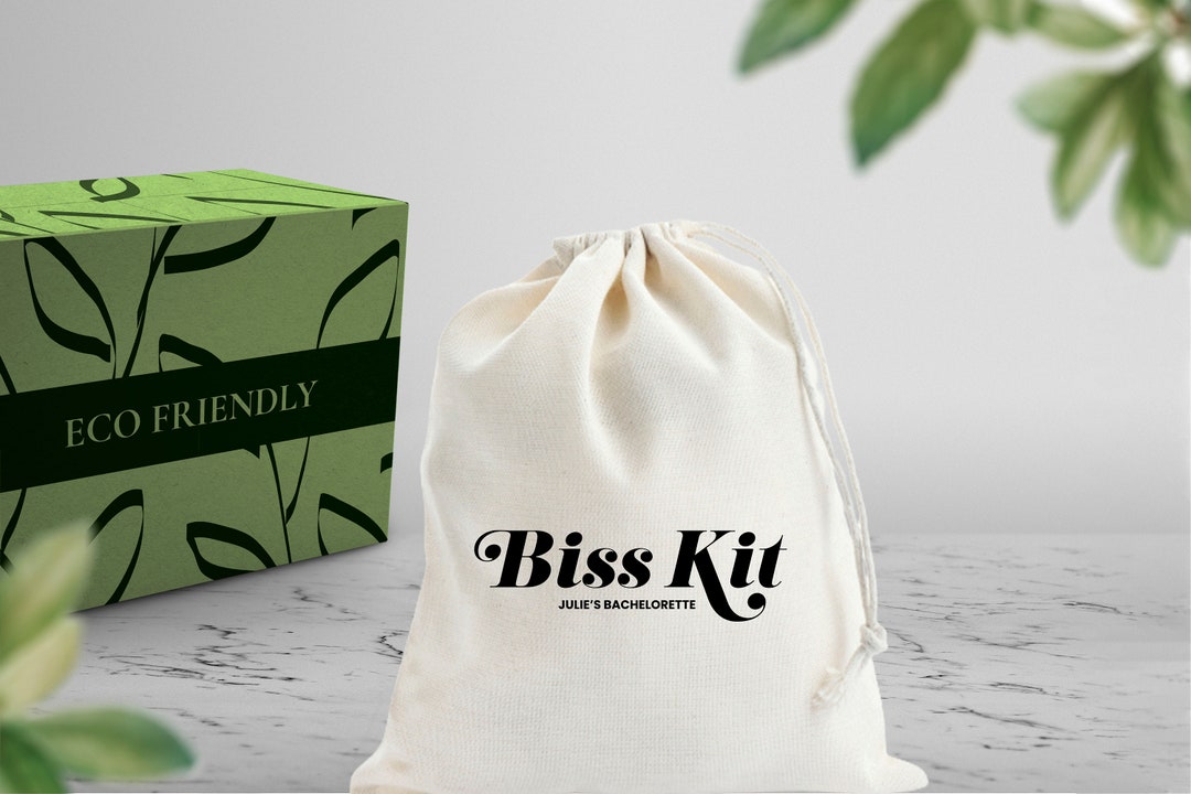 Biss Kit Custom Bachelorette, Personalized Hangover Kit, Canvas Bags ...