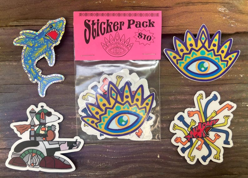 Sticker Pack - Etsy
