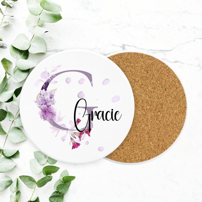 Personalised Name Mug Coaster Cushion Card - Birthday Gift for Her ...