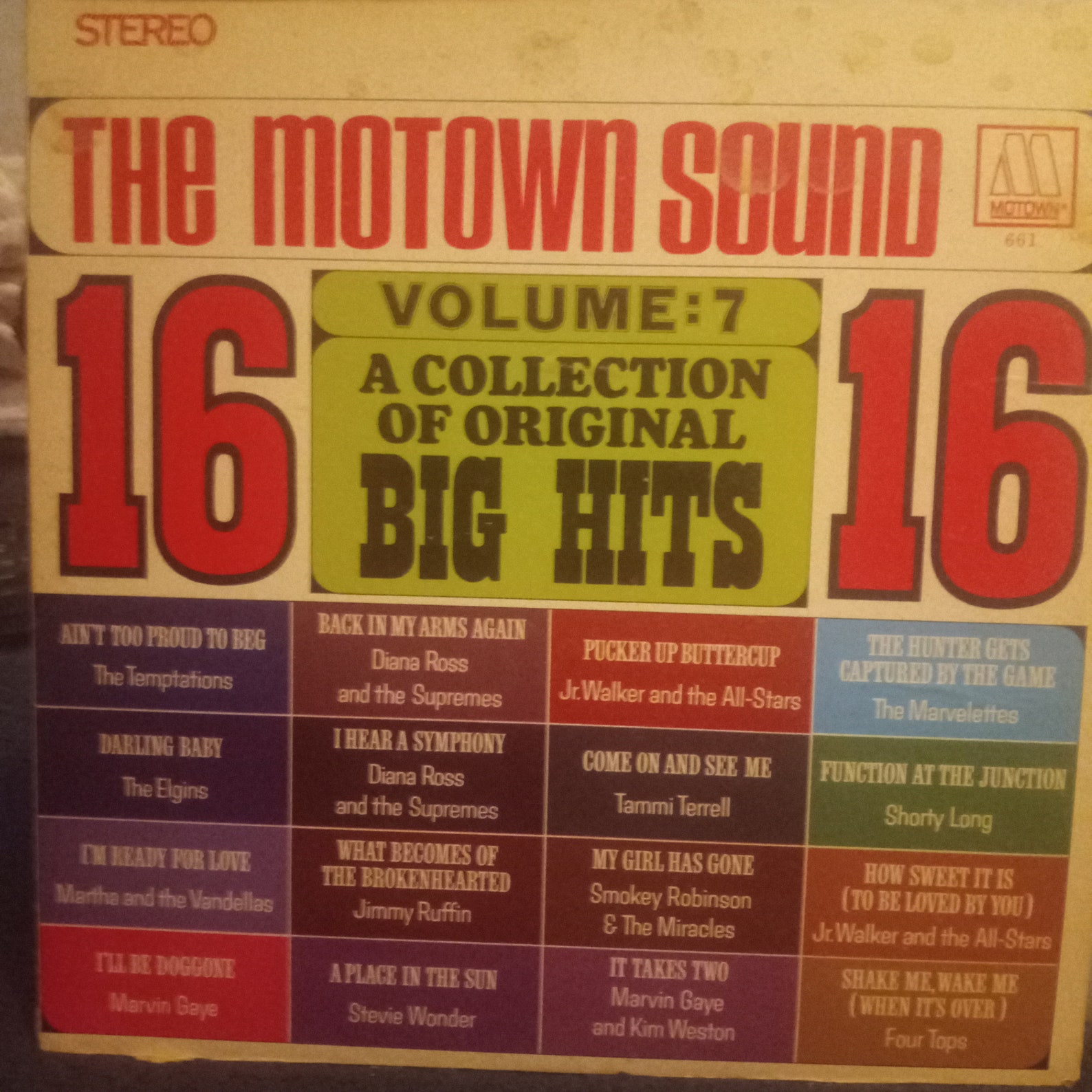 Motown Sound Volume 7 16 Hits VG - Etsy