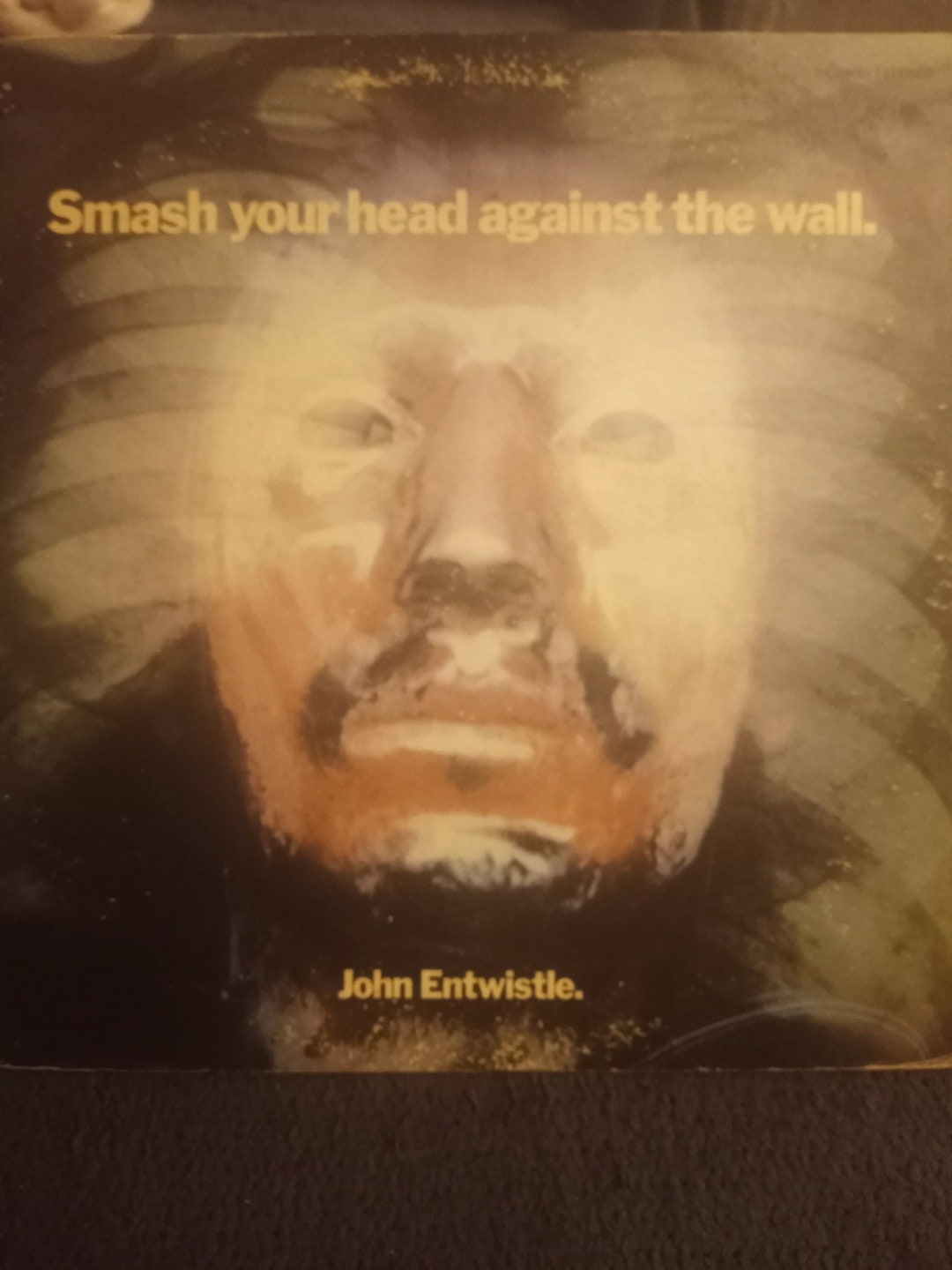 John Entwistle the Who Smash Your Head Against the Wall Original VG - Etsy