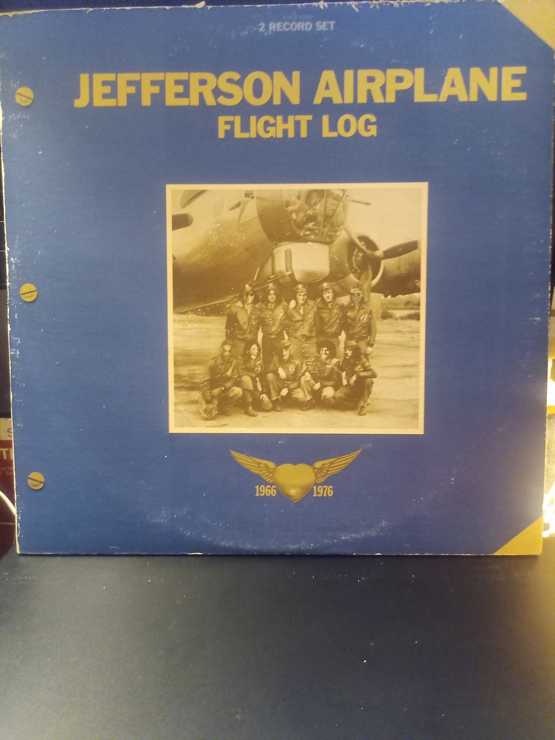 Jefferson Airplane Flight Log Rare 2LP Collection VG - Etsy