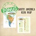 South America Culture Cards Geography Cards Montessori Educational ...