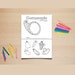 Cornucopia Color Cut and Glue Activity | Thanksgiving Worksheet ...