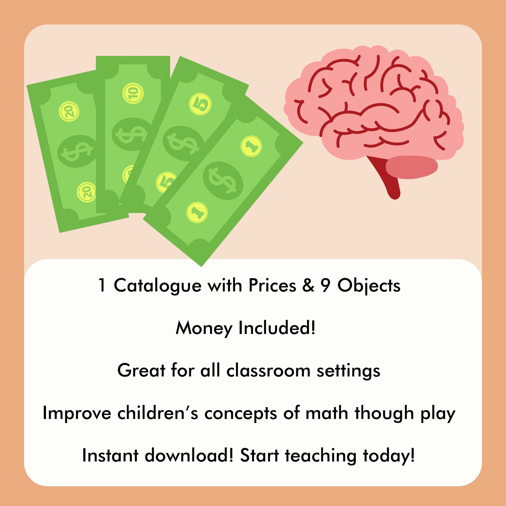 Money Math for Spring | Math Game for Kids | Money Game | Shopping ...