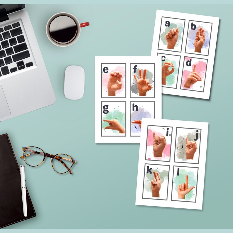 ASL Flash Cards | Sign Language Cards | Education | Language | American ...