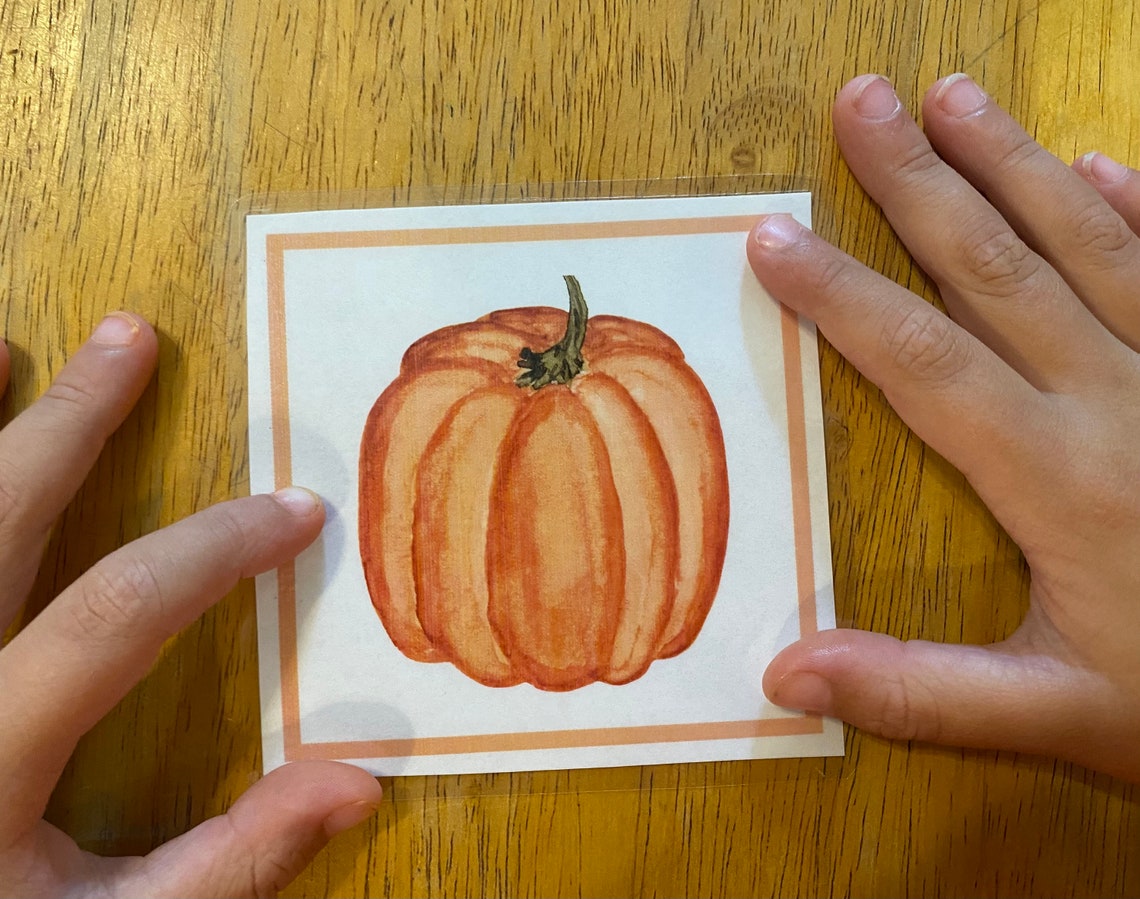 Pumpkin Memory Match Cards | Pumpkin Cards | Educational Games | Fall ...