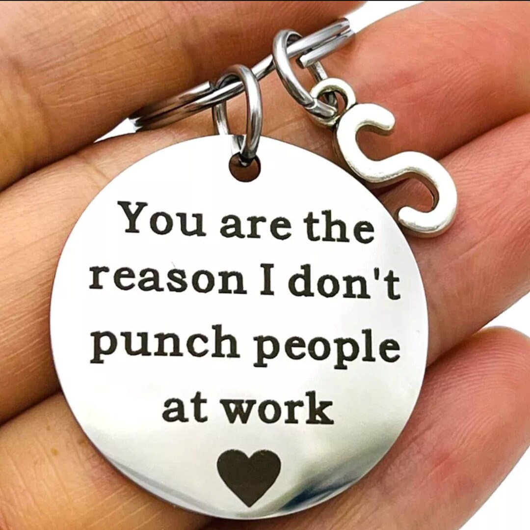 Initial Key Chain for BFF Bestie Gifts Small Gift for - Etsy