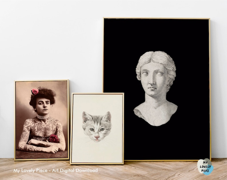 Cat Face Drawing Cute Cat Head Sketch Cat Pencil Portrait Artwork Cat ...