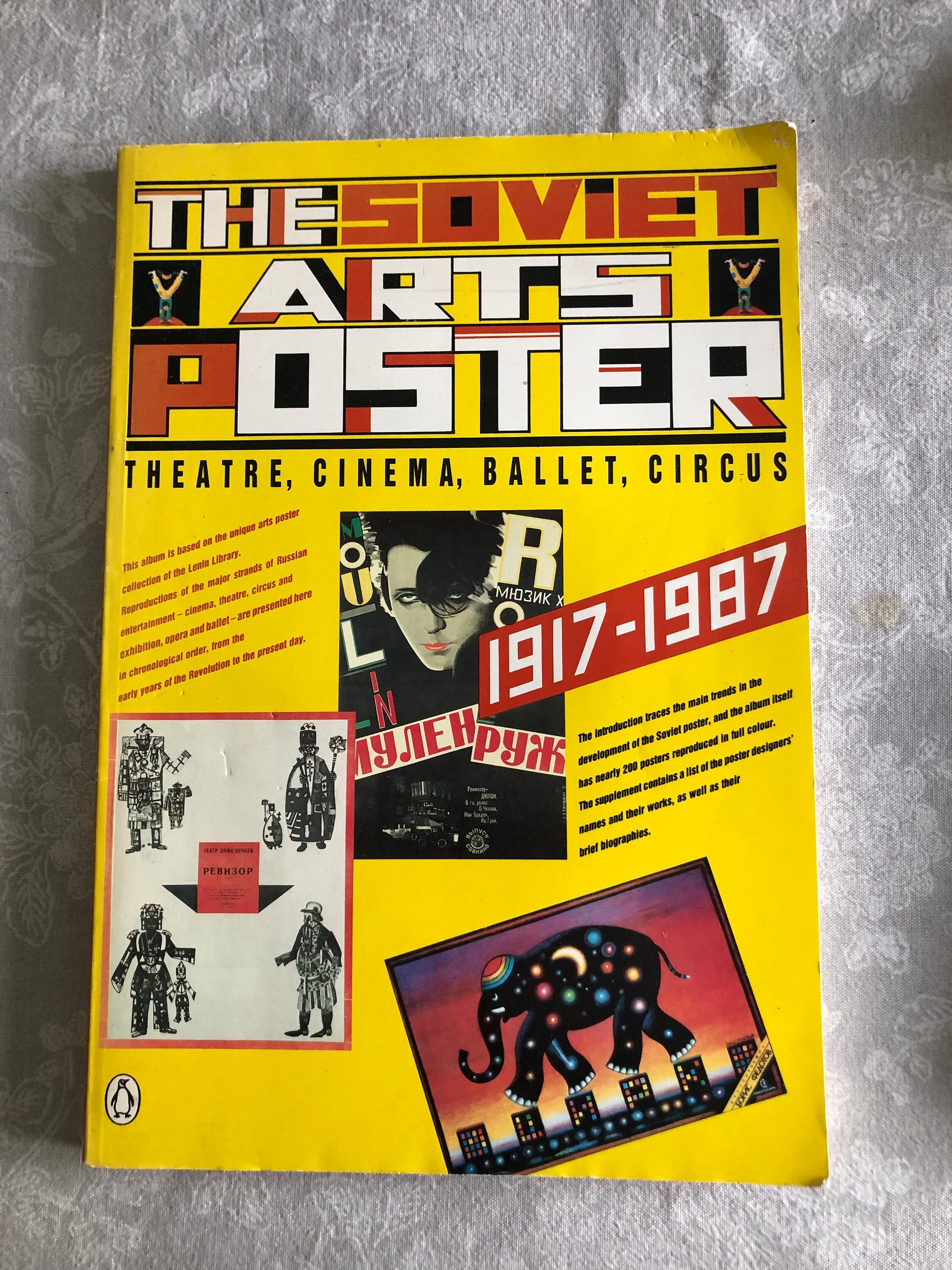 The Soviet Arts Poster Theatre, Cinema, Ballet, Circus 1917 1987, Vintage Softback Book - Etsy