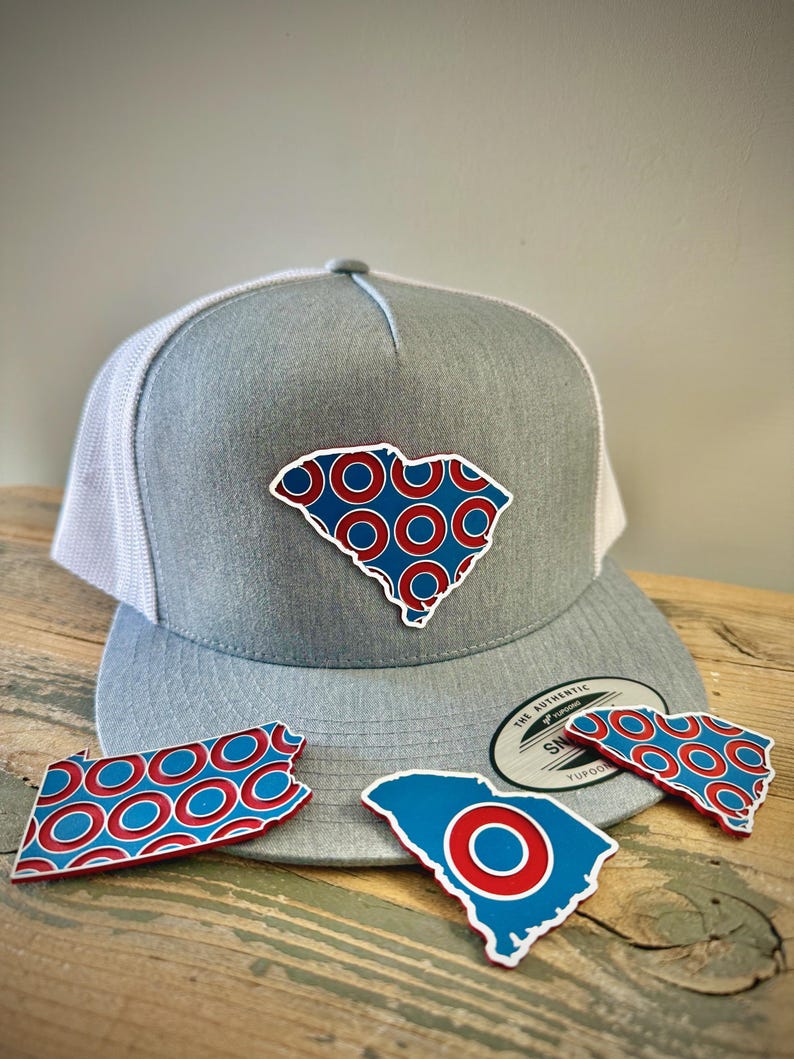 Phish Hat – State Outline With Fishman Donut | Any State | Custom ...