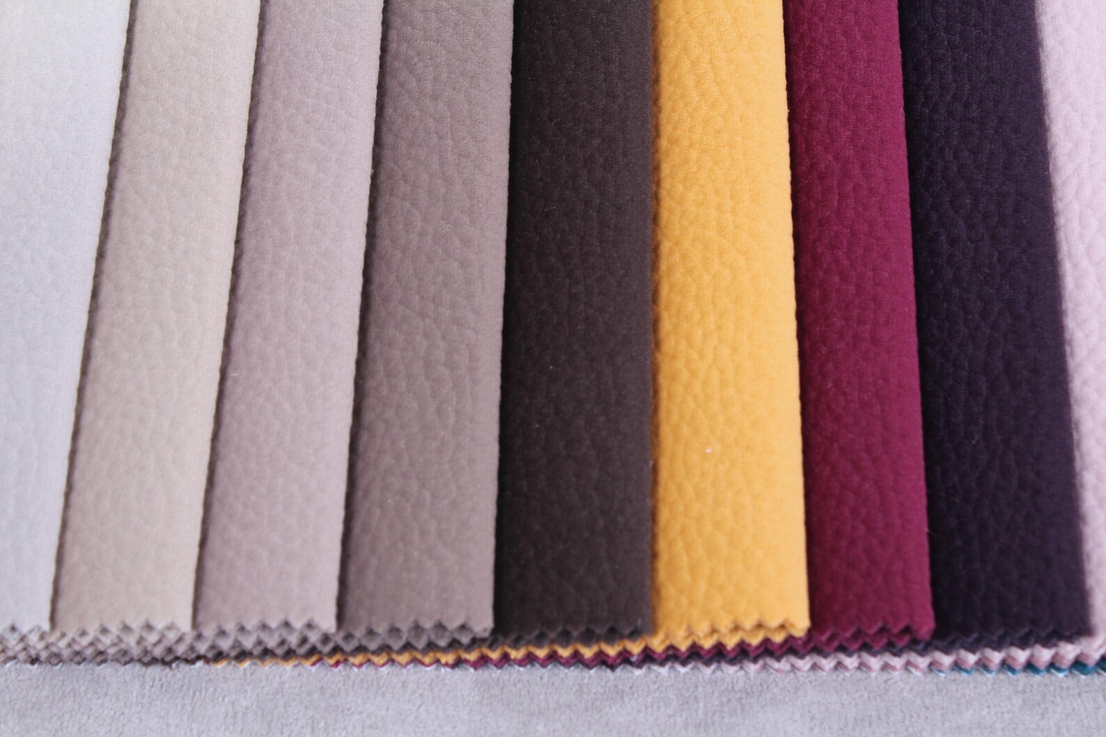 Double-sided Vegan Suede Upholstery Fabric by the Yard: Soft, Durable ...