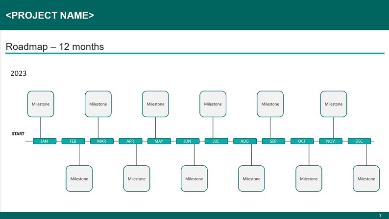 Project Management - Project Initiation Document (PID) - Dark Teal ...