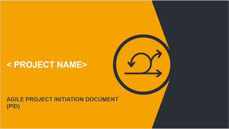 Project Management - Project Initiation Document (PID) - Gold & Blue ...