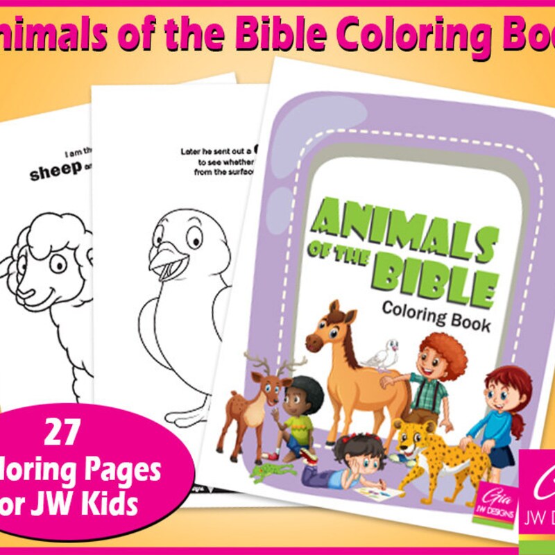 Jw Coloring Pages - Etsy
