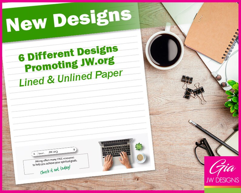 Promotion of Jw.org Website | JW Letter Writing Stationery | 6 Designs ...