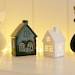 Illuminated Ceramic LED House Collection - Etsy UK