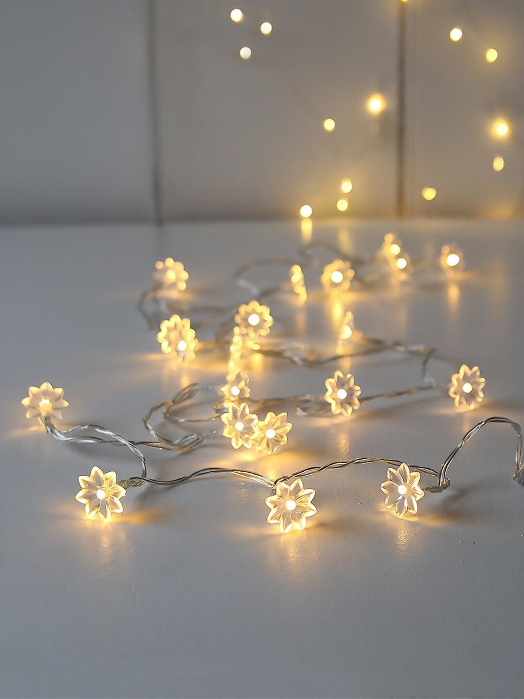 Illuminated Flowers Twinkling String Lights - Etsy UK