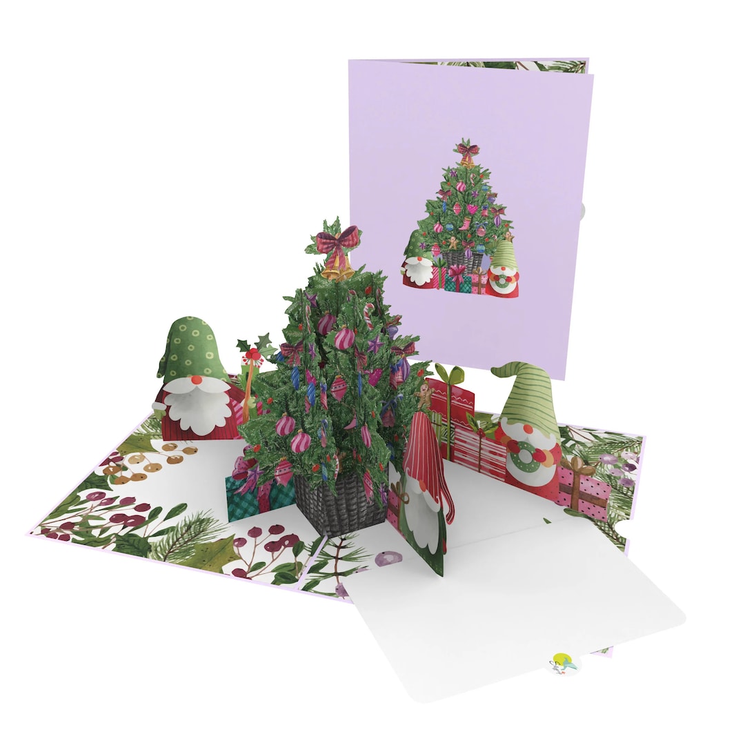 Santa Christmas Card Christmas Seasonal 3D Card - Etsy UK