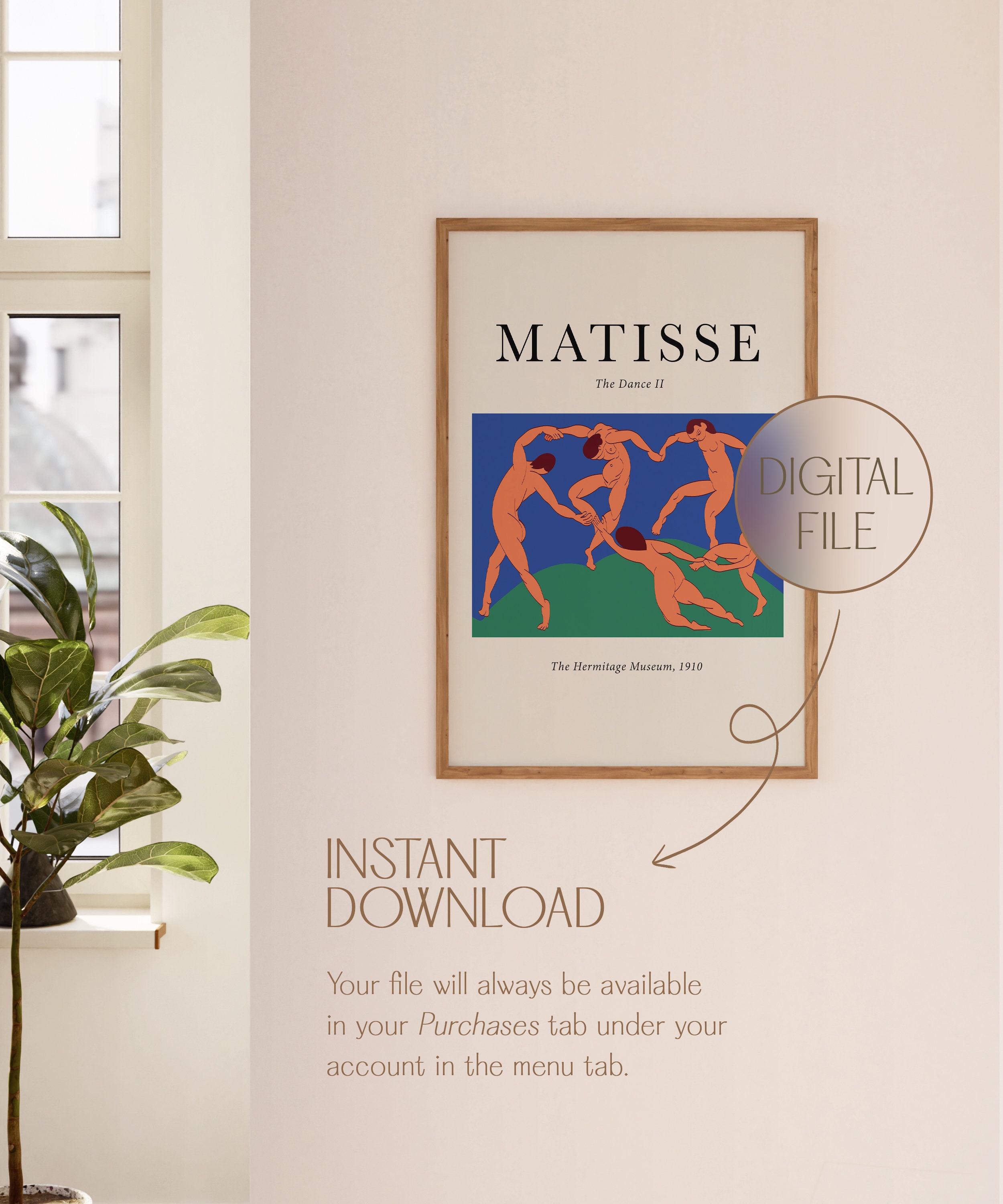 Henri Matisse Dance Print, Matisse Exhibition Art, Matisse Printable ...