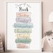 Days of the Week Print DIGITAL DOWNLOAD Kids Educational Print ...