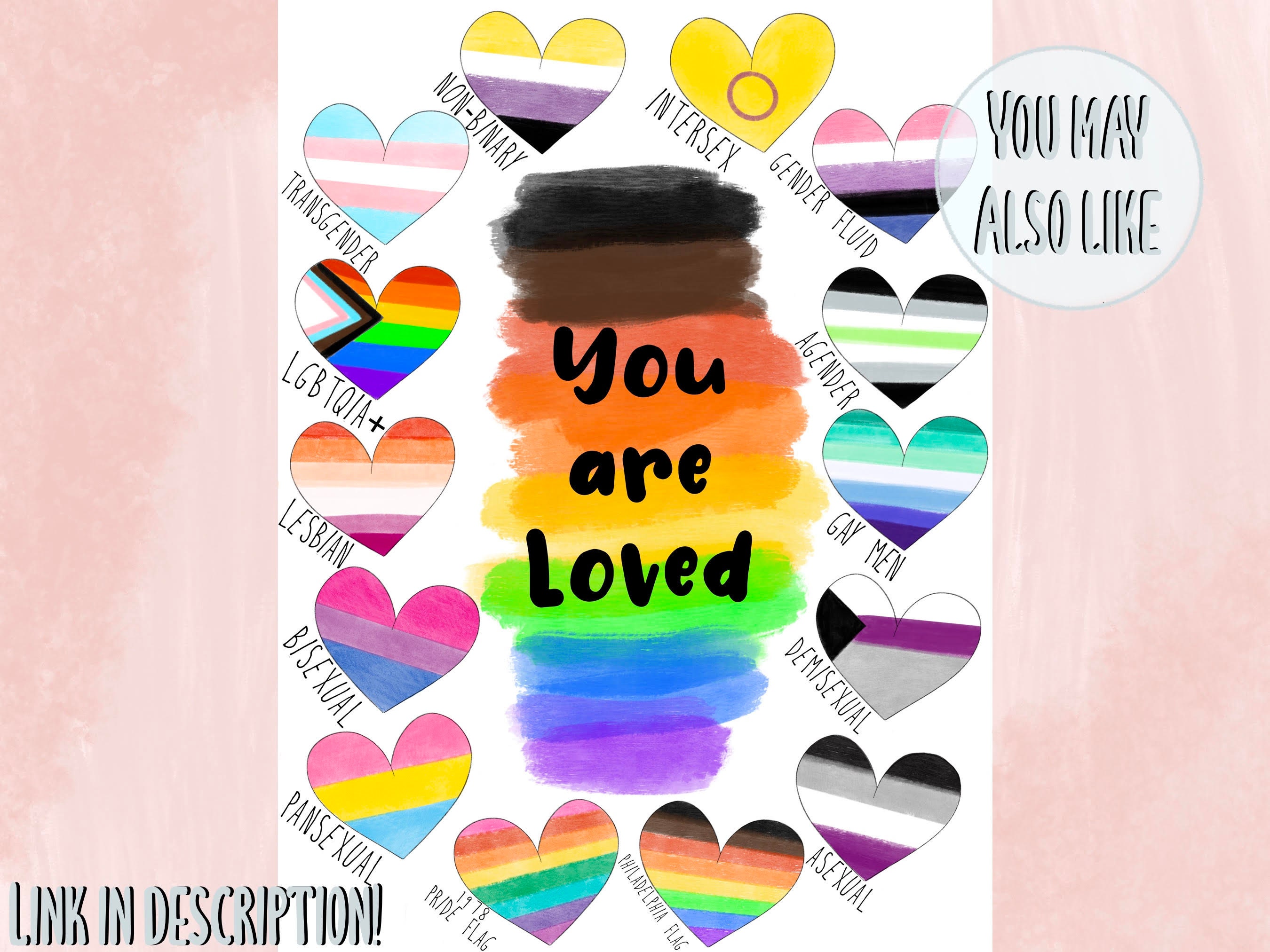 LGBTQIA Pride Flag Poster LGBTQ Flags LGBTQ Print Lgbtq - Etsy Finland