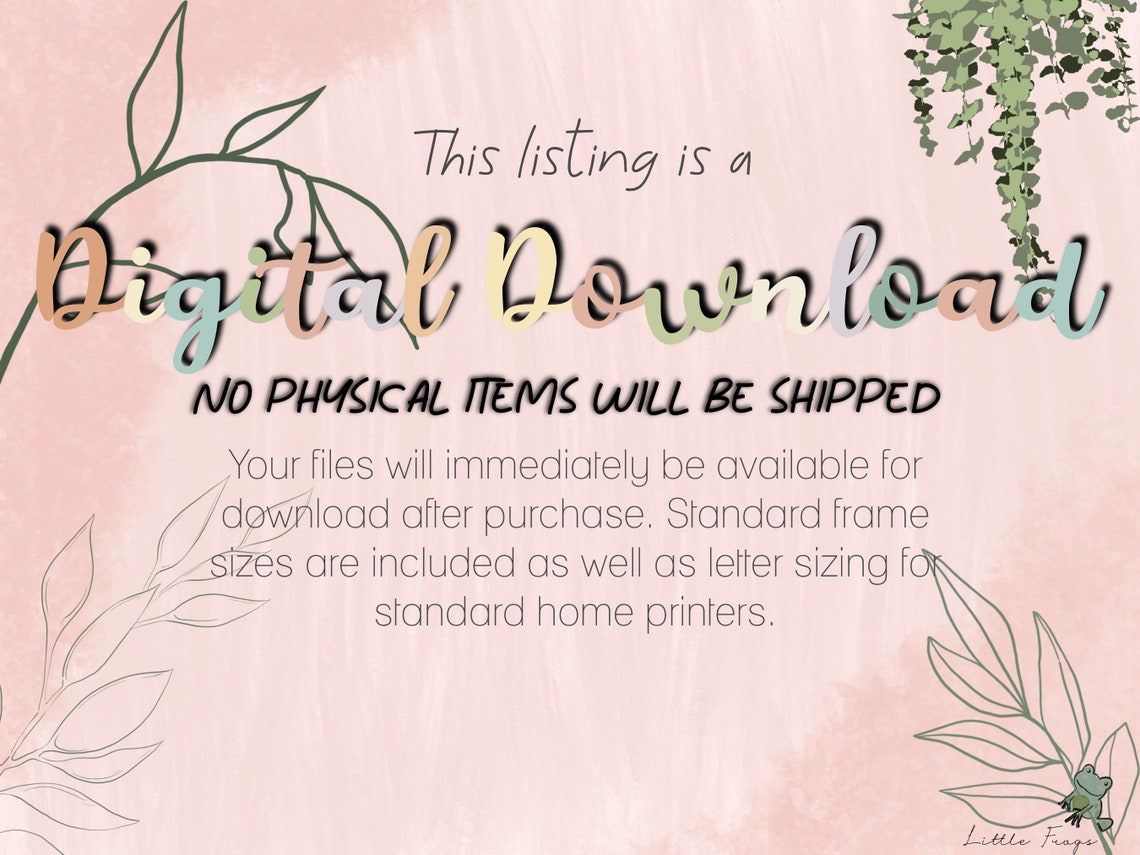 Days of the Week Print DIGITAL DOWNLOAD Kids Educational Print ...