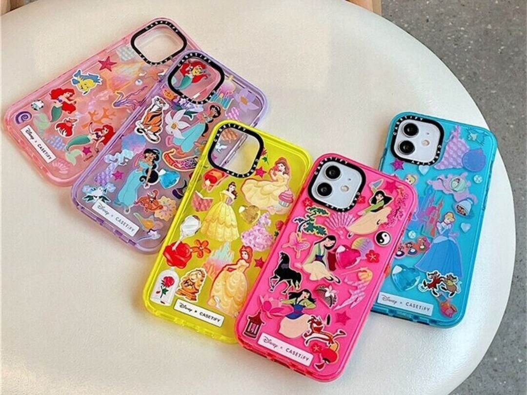 Disney Princess Cartoon Digital Art Mobile Phone Case for - Etsy