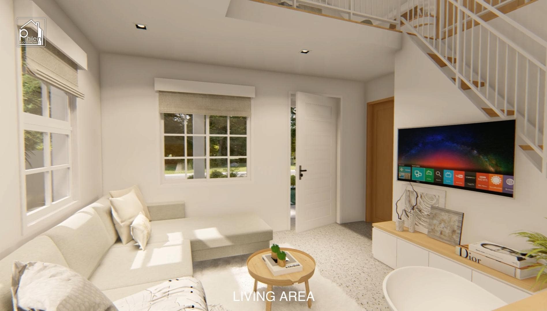 Small House Plan 49 Sq Meter: 1 Bedroom With Loft (digital Download) - Etsy