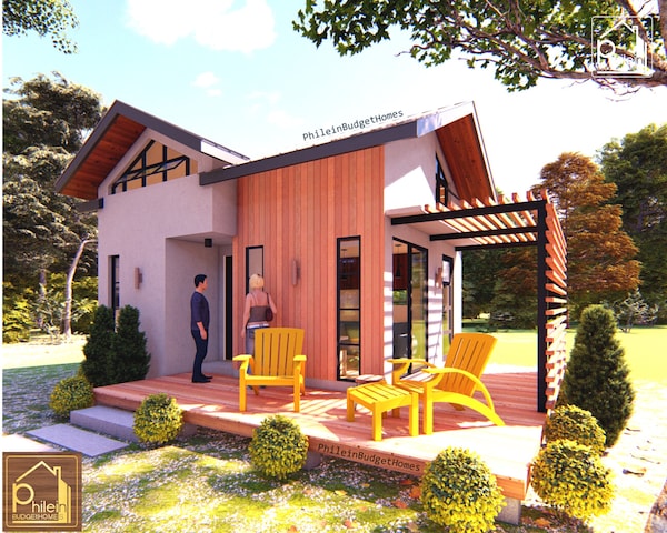 Gorgeous Contemporary Digital House Plan With 5 Bedrooms - Etsy Canada