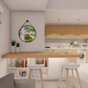 Beautiful Small House 58 Sqm With 1 Bedroom and Loft, Basic Floor Plan ...