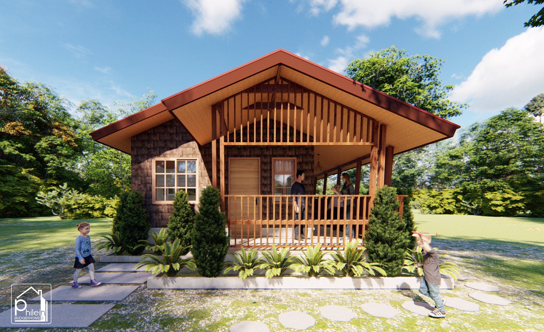 Unique Farm House Plan With Bedrooms Half Concrete Half, 49% OFF