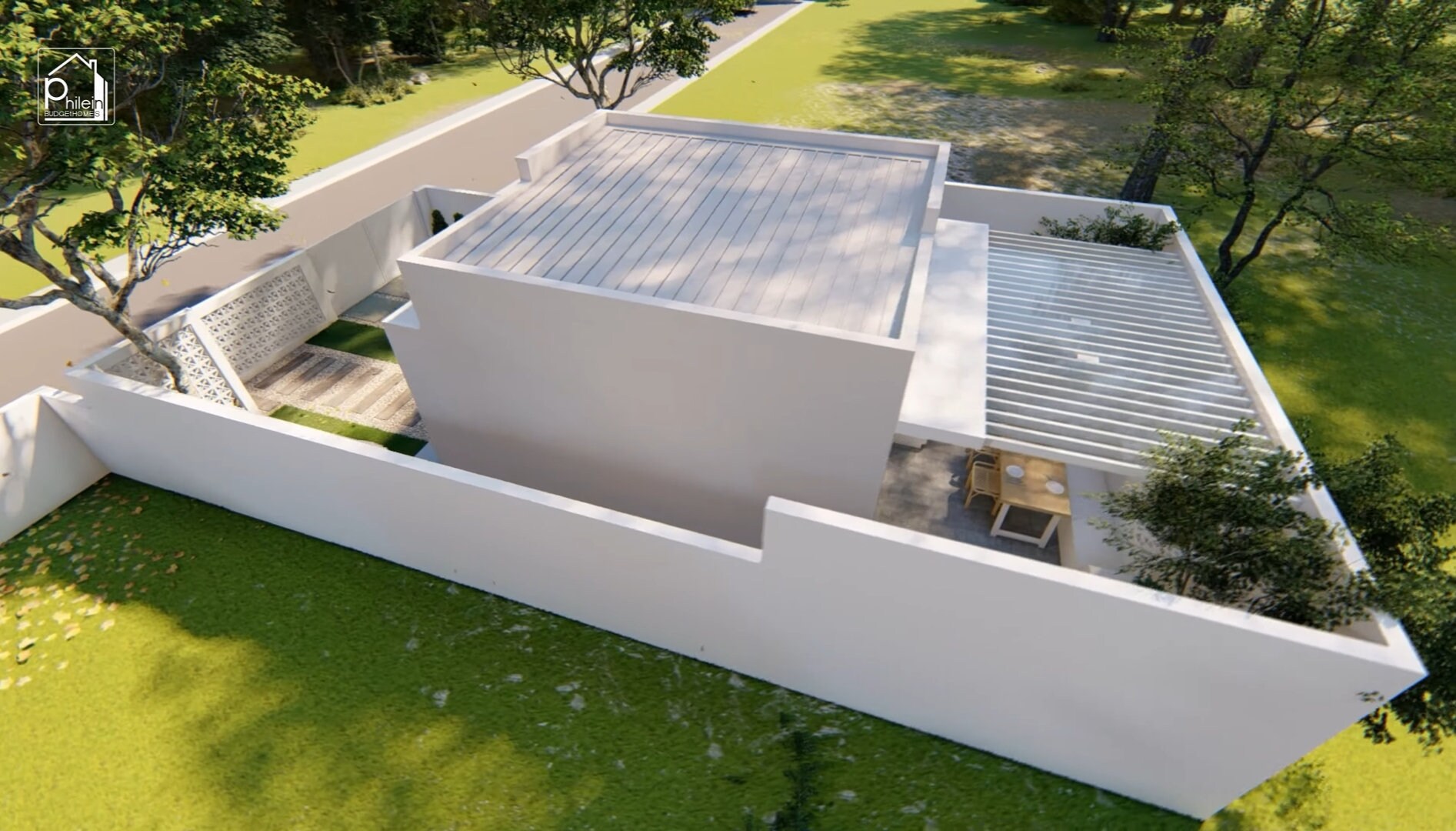 Small Modern Minimalist House 27sqm, 1 Bedroom Small House, Floor Plans ...
