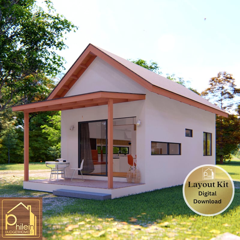 500 Sq Ft House Plan - Etsy