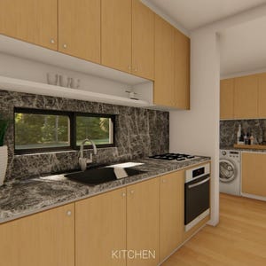 Elegant Urban House Design 60sqm With 3 Bedroom Basic Floor Plan 4 ...