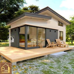 2 40' Haven Container Home Plans Full Set Architectural - Etsy Canada