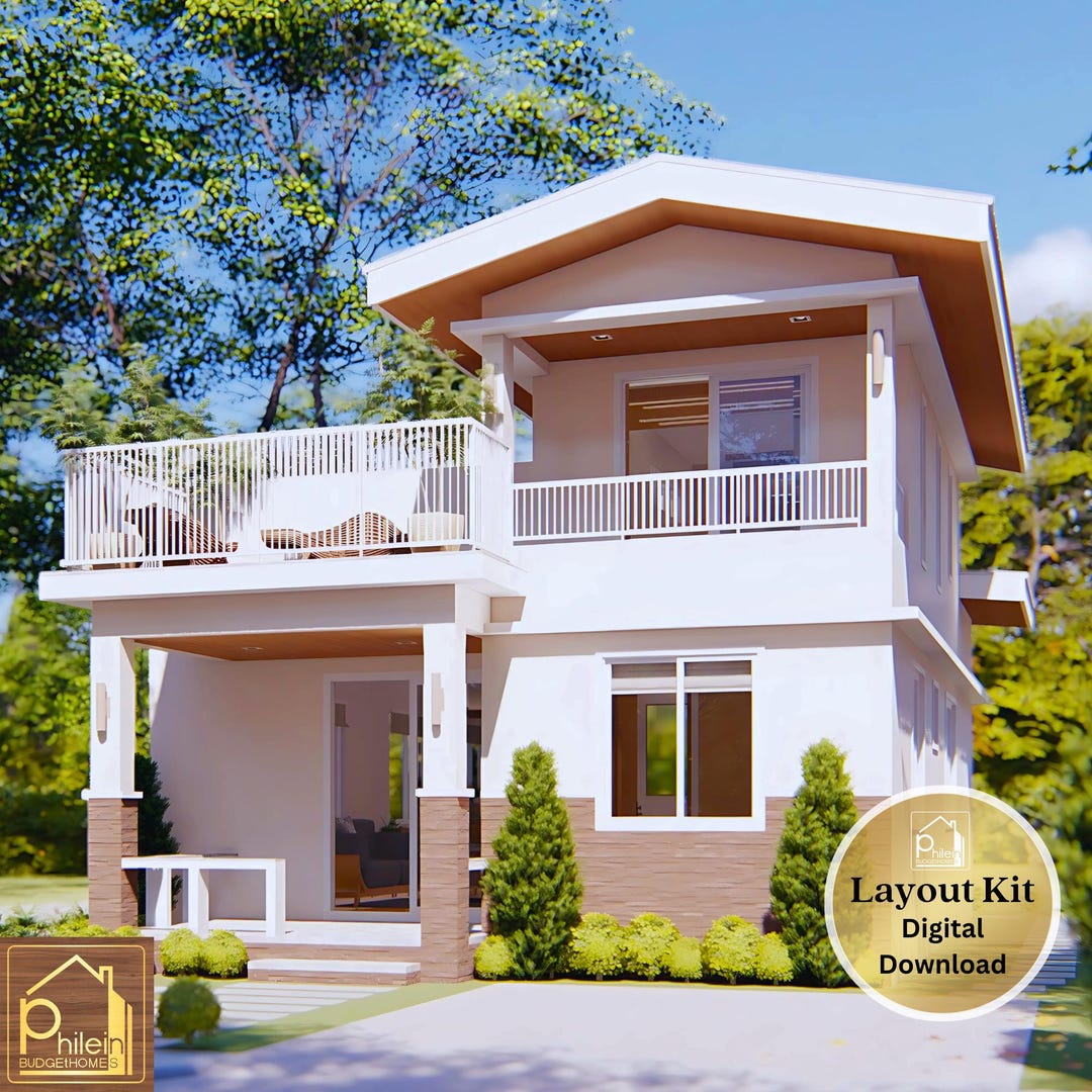 Buy 78 Sqm 3 Bedroom House Plan - Floor Plan - Elevation Sections ...
